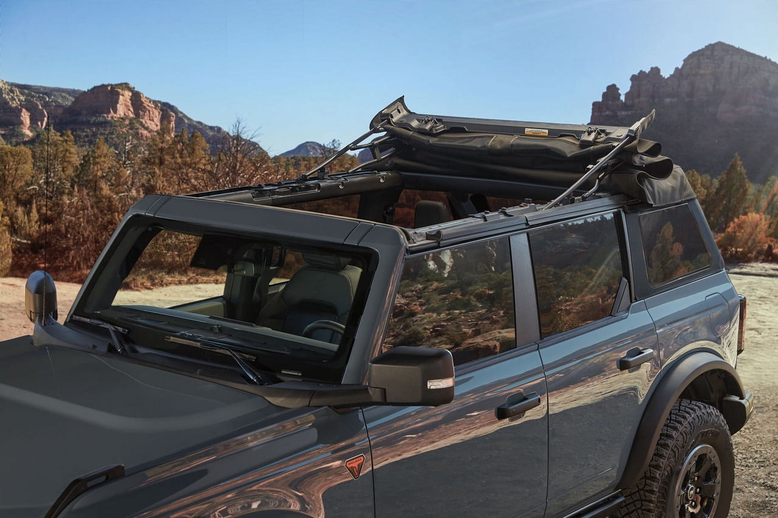Bestop 56873 35 Trektop Slantback Soft Top Fits select: 2021-2022 FORD ...
