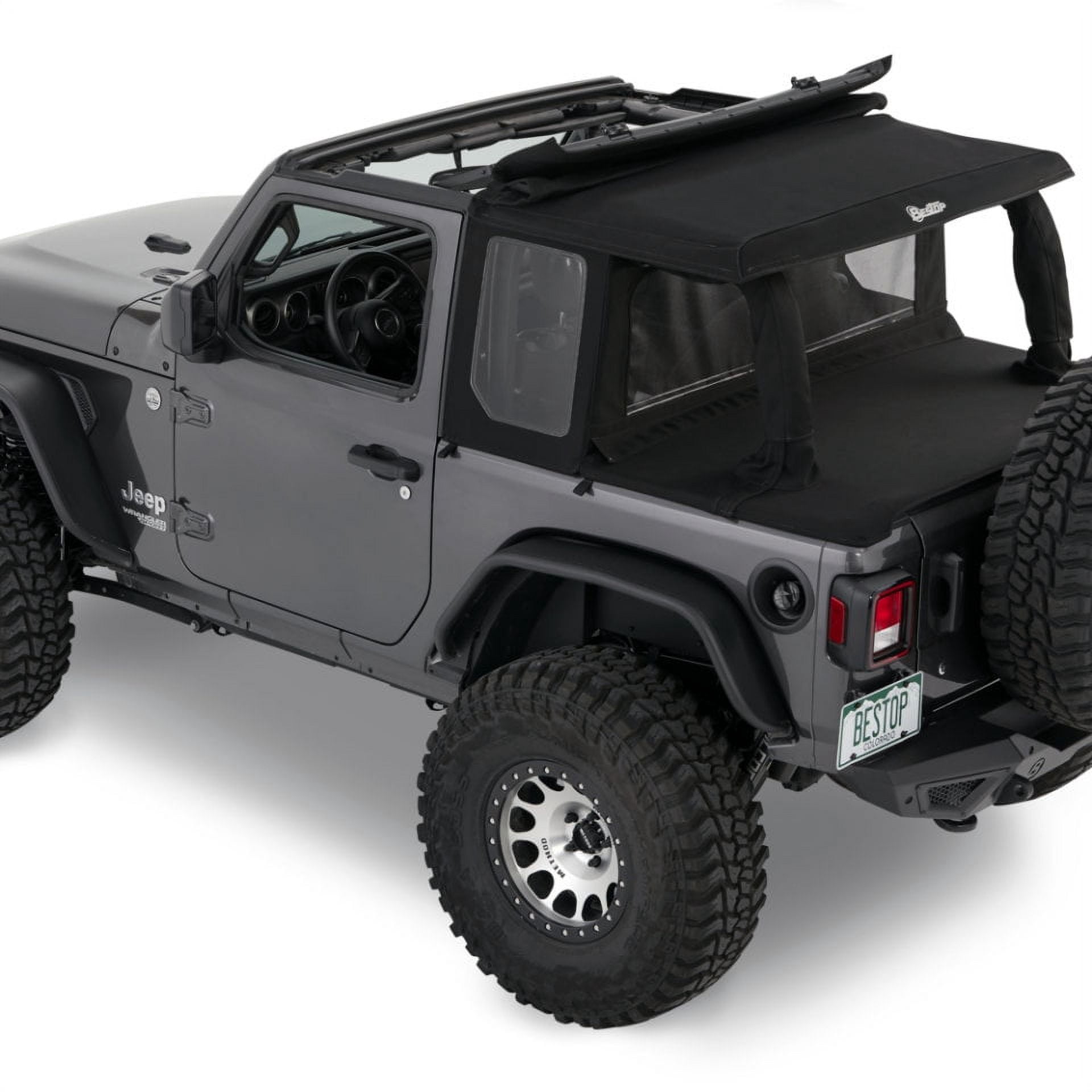 Bestop 80101 35 Halftop Accessory Kit Fits select: 2018-2019,2021 JEEP ...