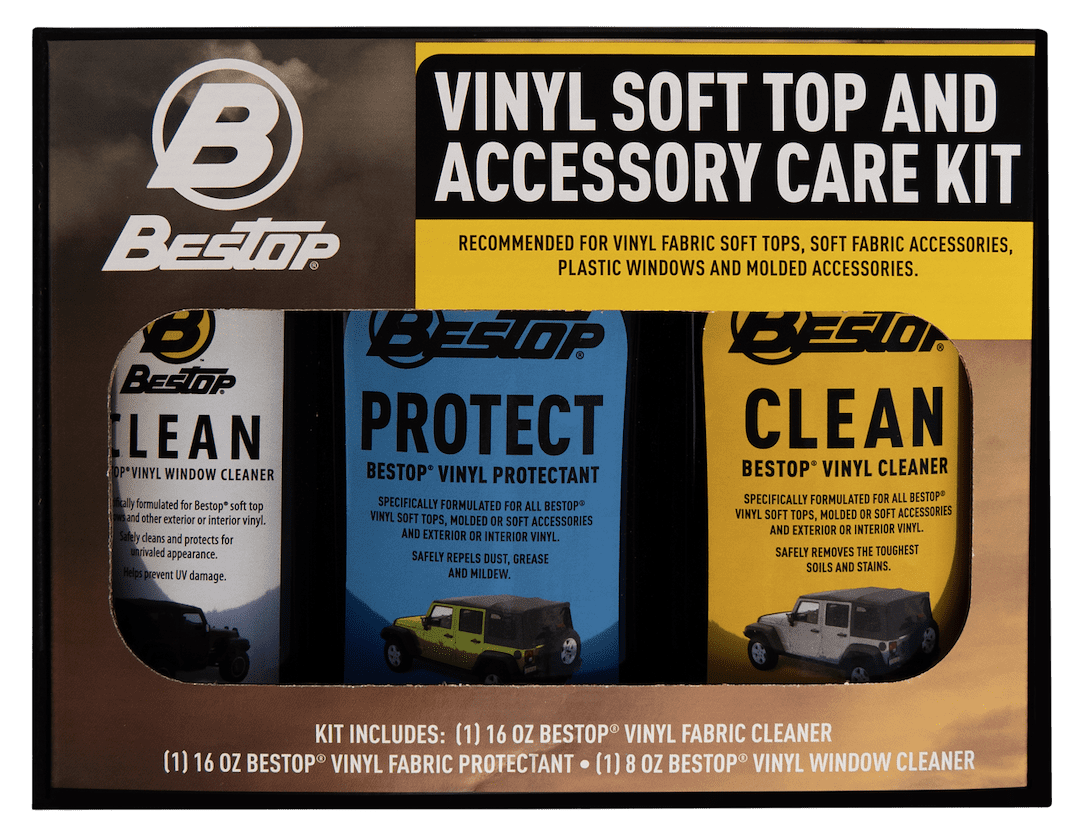 Bestop Inc. Automotive Vinyl Window Cleaner and Care Kit - 11215-00 ...