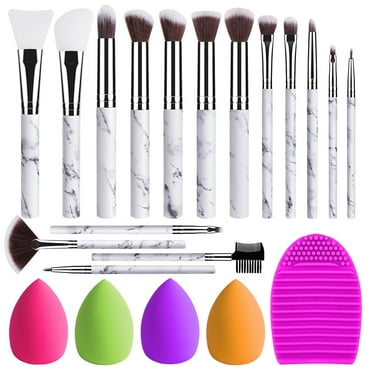 BESTOPE 18Pcs Makeup Brushes Belly-Type Handle Series Professional ...