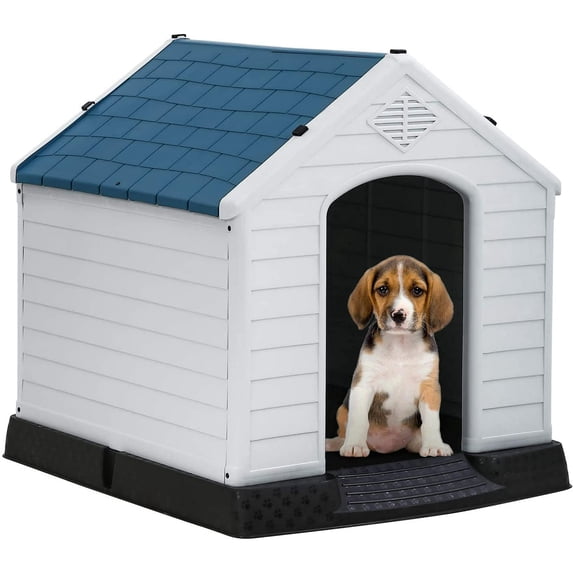 Bestpet Outdoor Insulated Waterproof Dog House for Small, Medium, Large ...