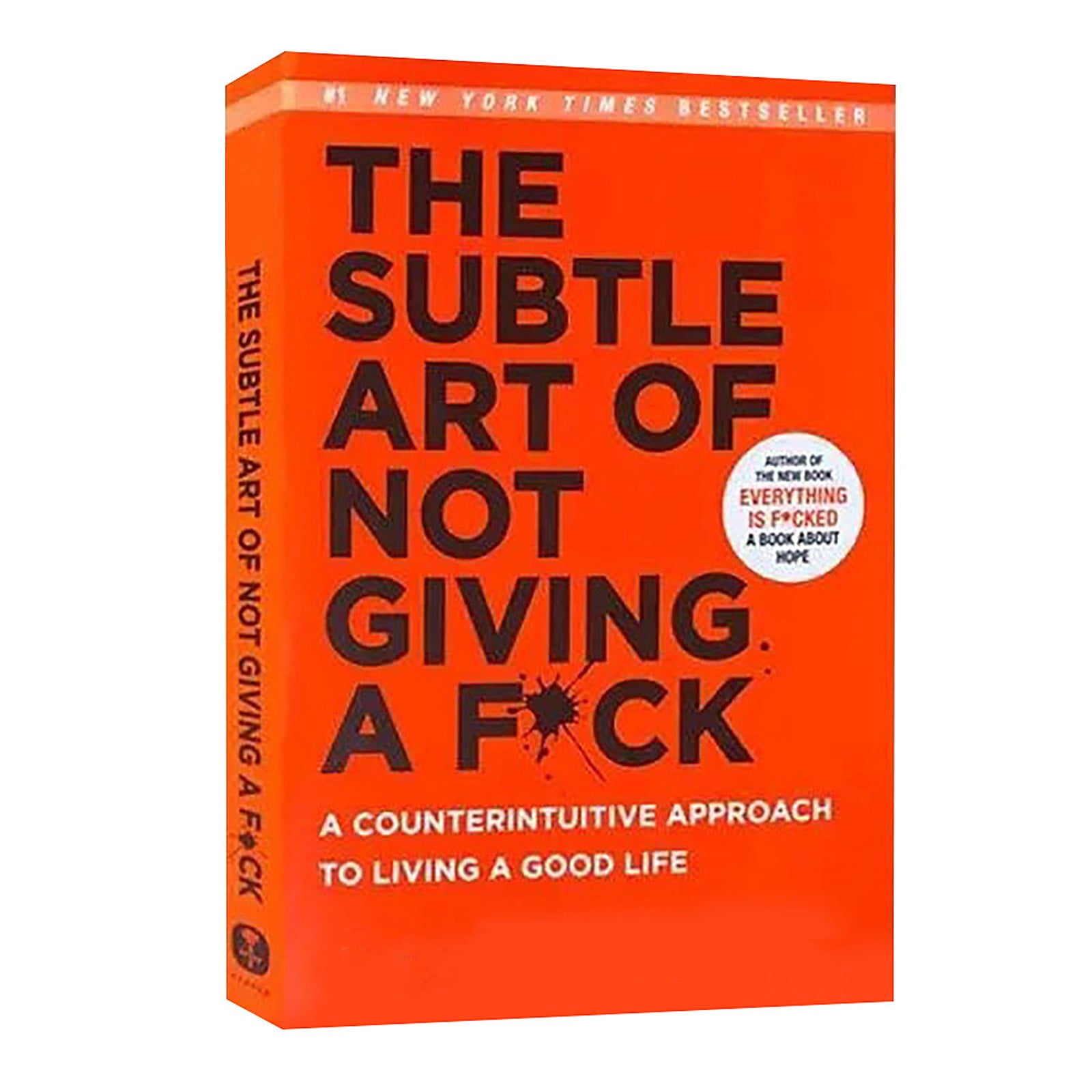 Bestseller! Everything Is A "F": A Book About Hop Subtle Art of Not Giving A Fck - Walmart.com