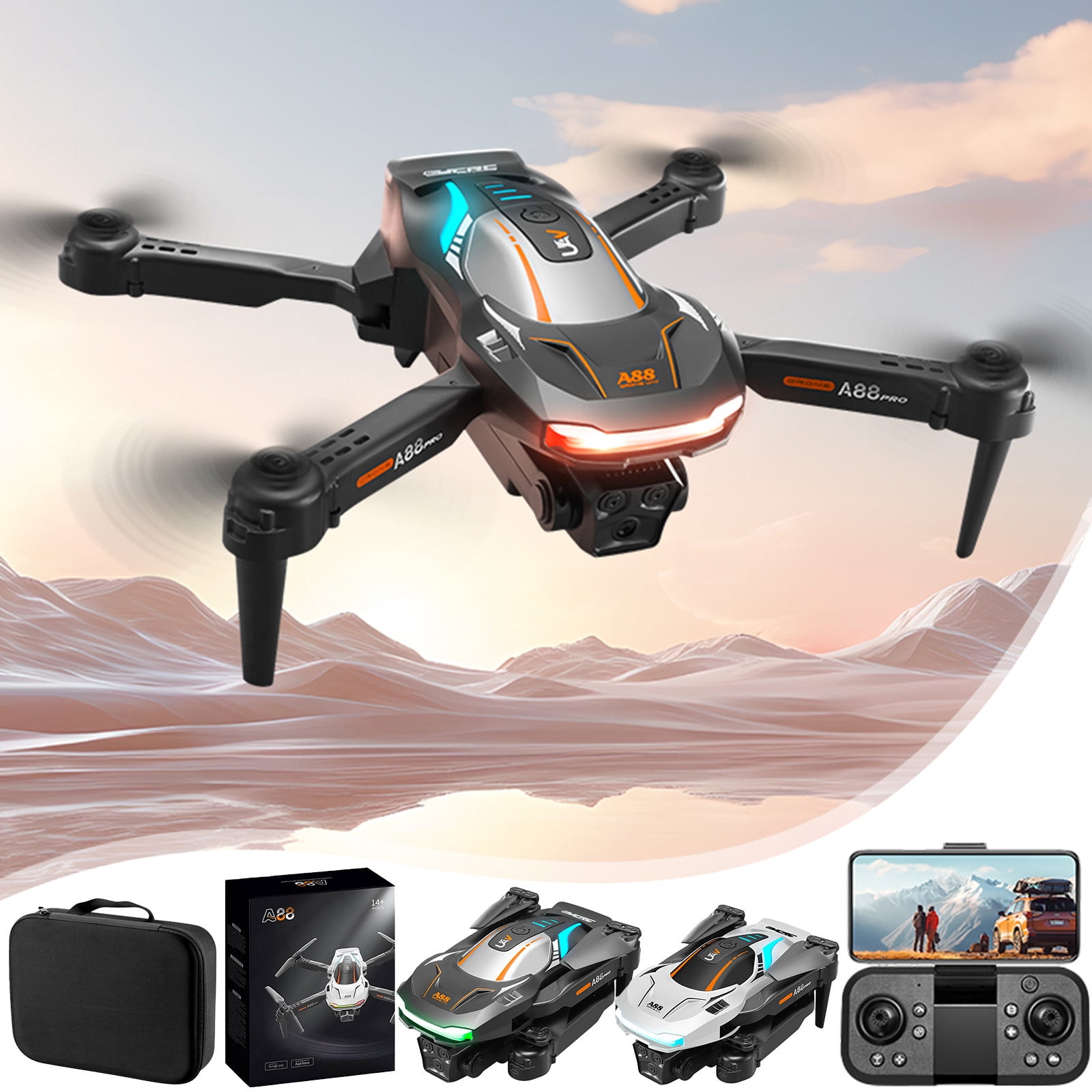 Bestselling, 5G WIFI FPV Drone,RC Quadcopter with 1080P Camera,Altitude ...