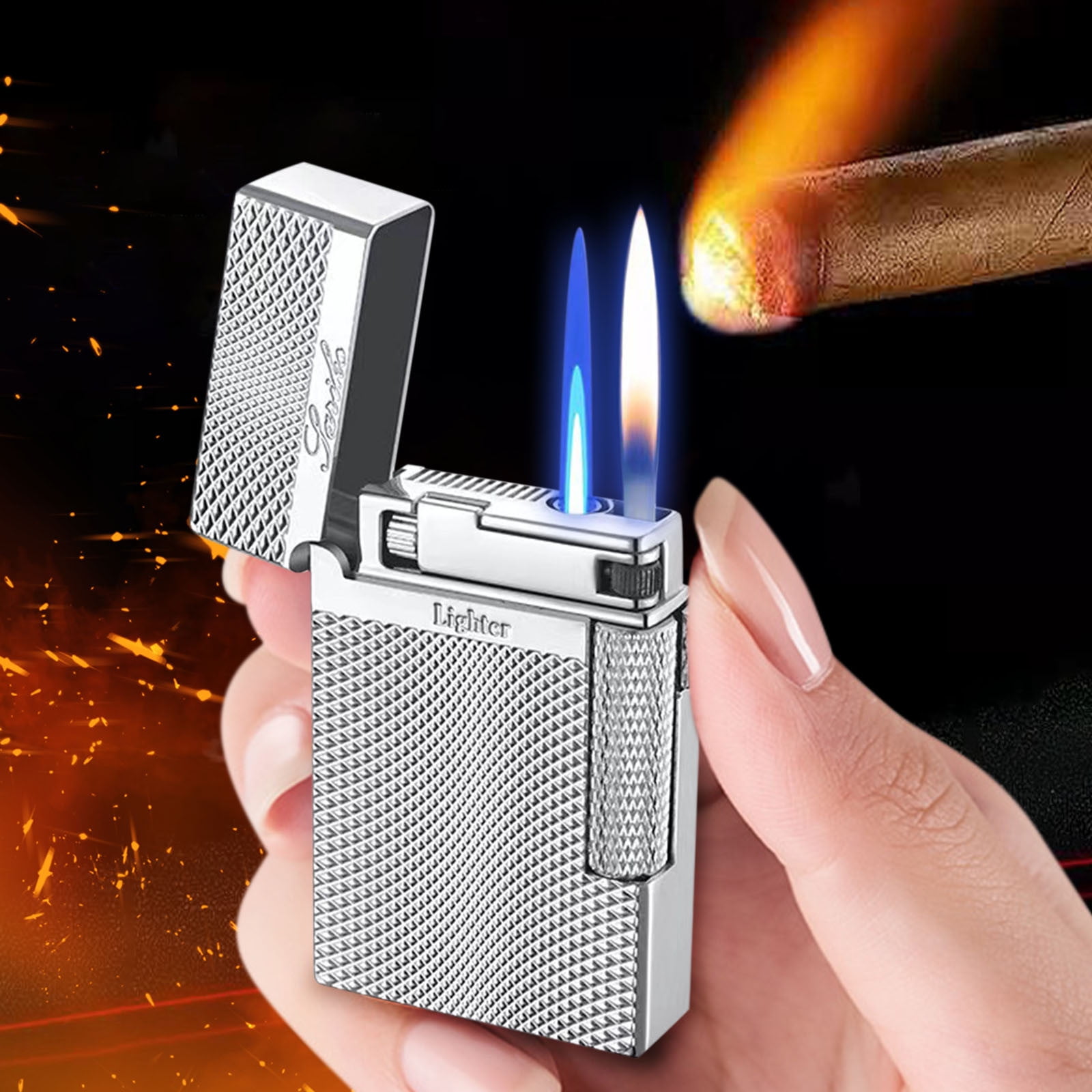 Bestselling, Crater Clear Flame Wheel Lighter, Inflatable Pipe ...