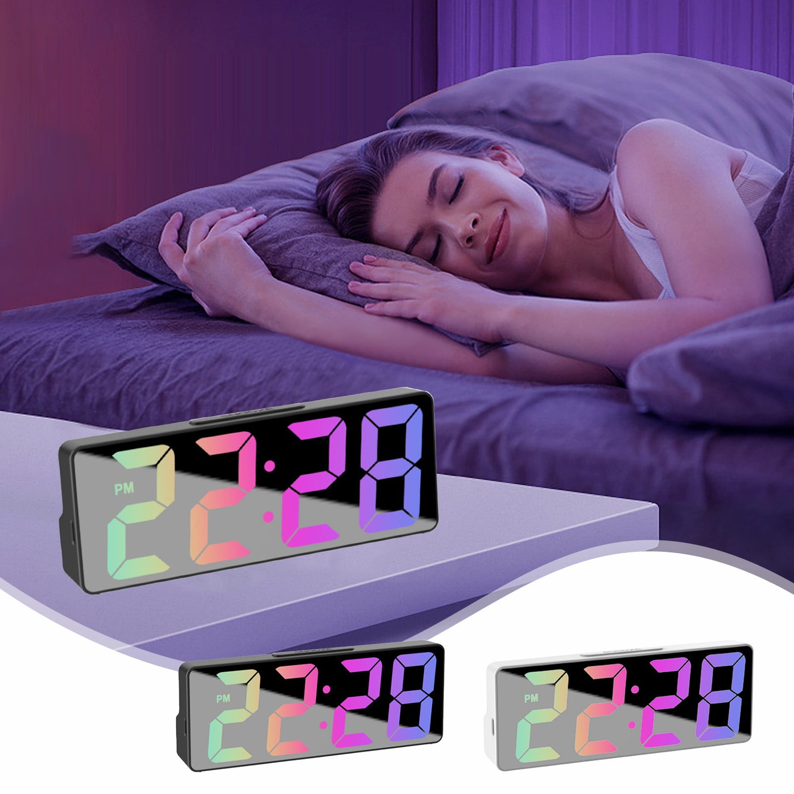 Bestselling, Digital Alarm Clock, Large LED Display, Fashionable Design ...