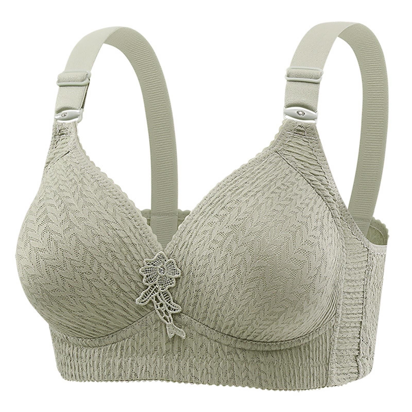 Bestselling, Lace Fixed Cup Bra, Women's Large Size, Soft Mesh Lining ...