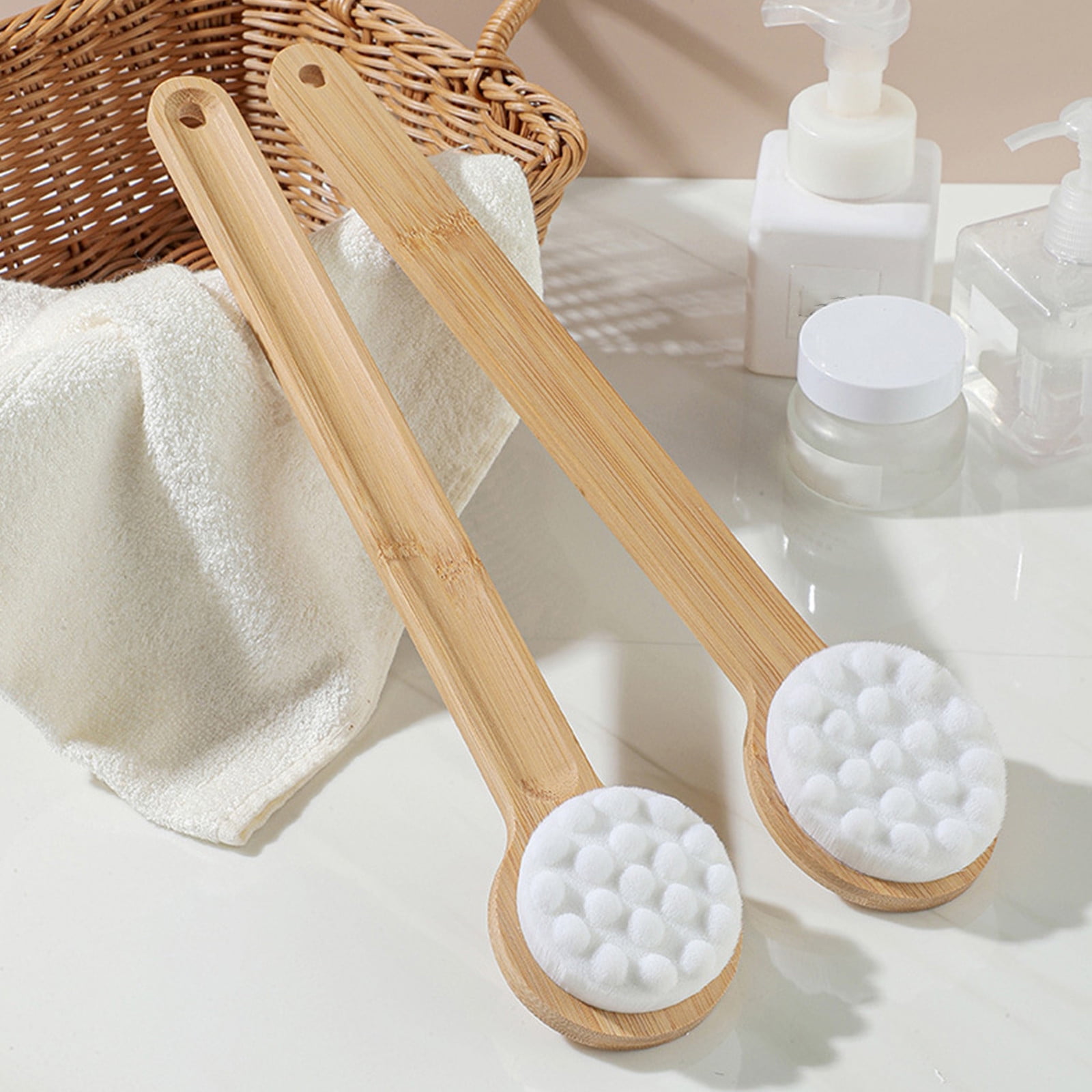 Bestselling, Long Handle Soft Bristle Bath Brush Back Scrubber ...