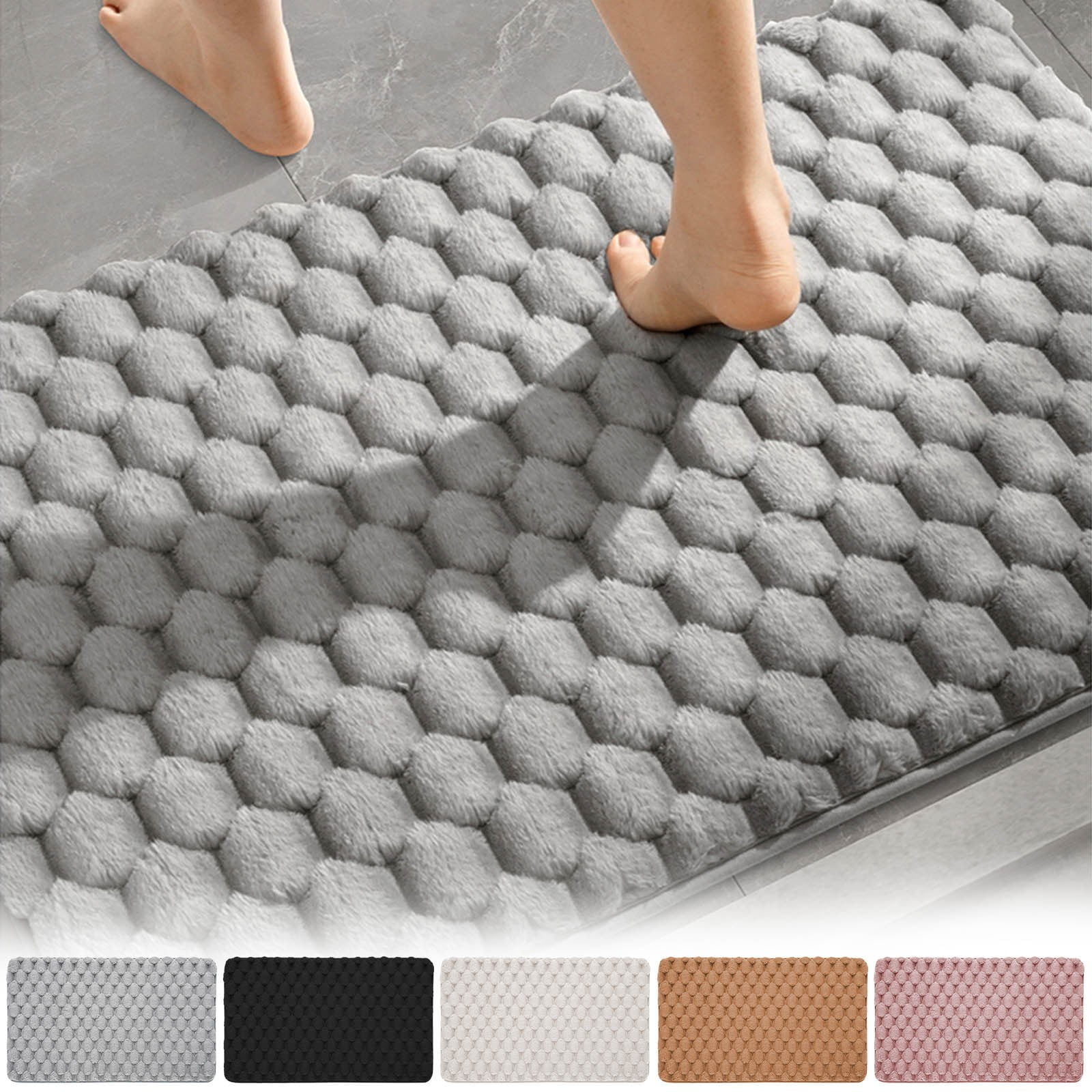 Bestselling, Non Slip Bathroom Mat, Water Absorbent Drying Mat, Thick ...