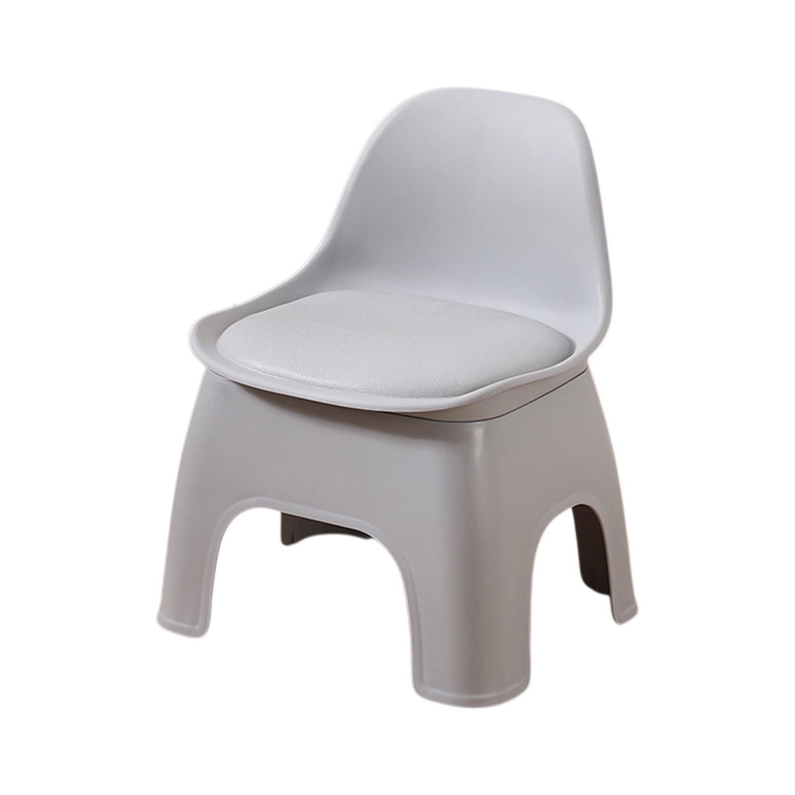 Bestselling, Small Plastic Stool, Thickened Backrest Chair, Stable Base ...