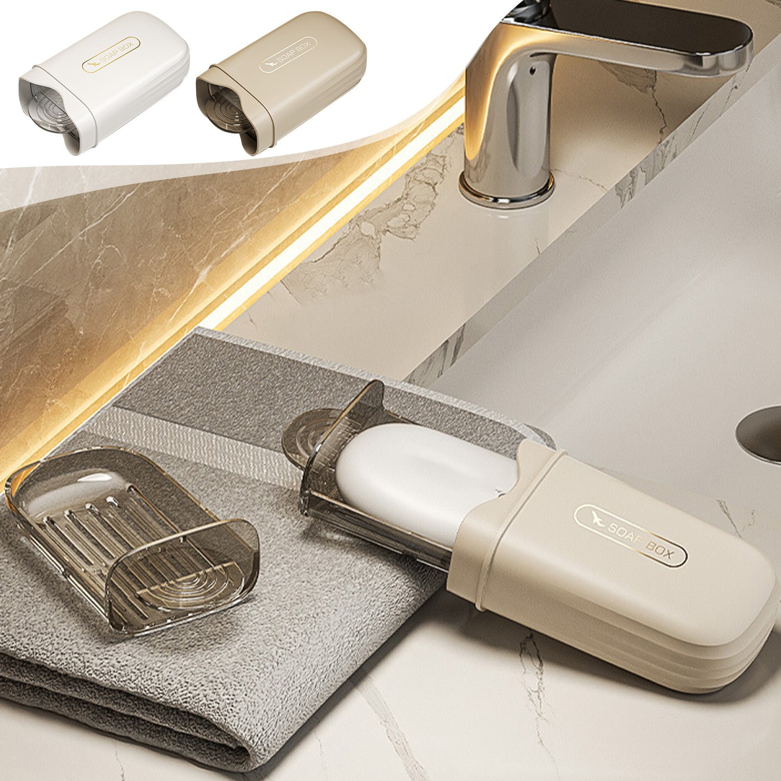 Bestselling, Travel Soap Holders Leakproof Soap Box Portable Toiletries ...