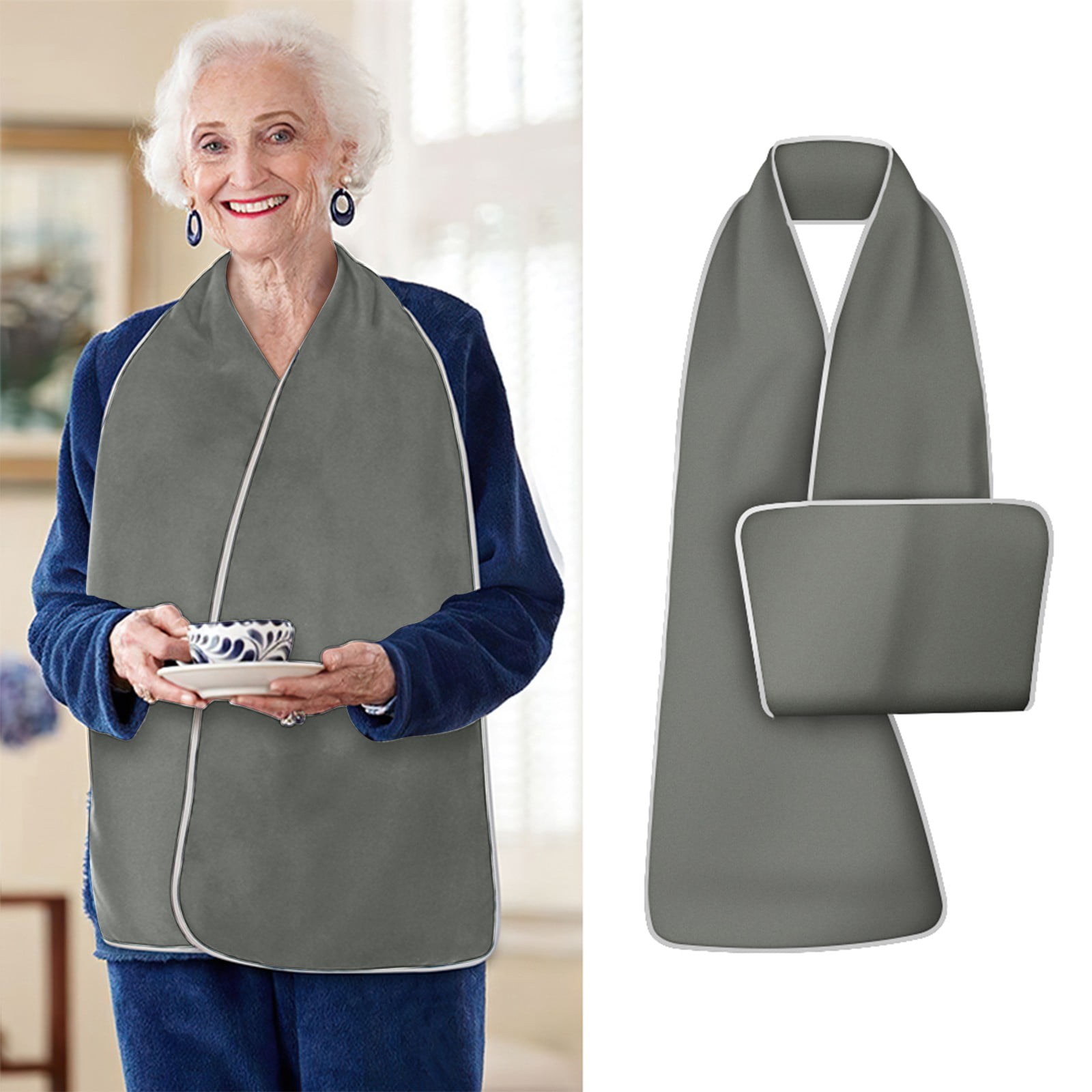 Bestselling, Waterproof Bib Scarf, Oil-Resistant Dining Scarf, Soft ...