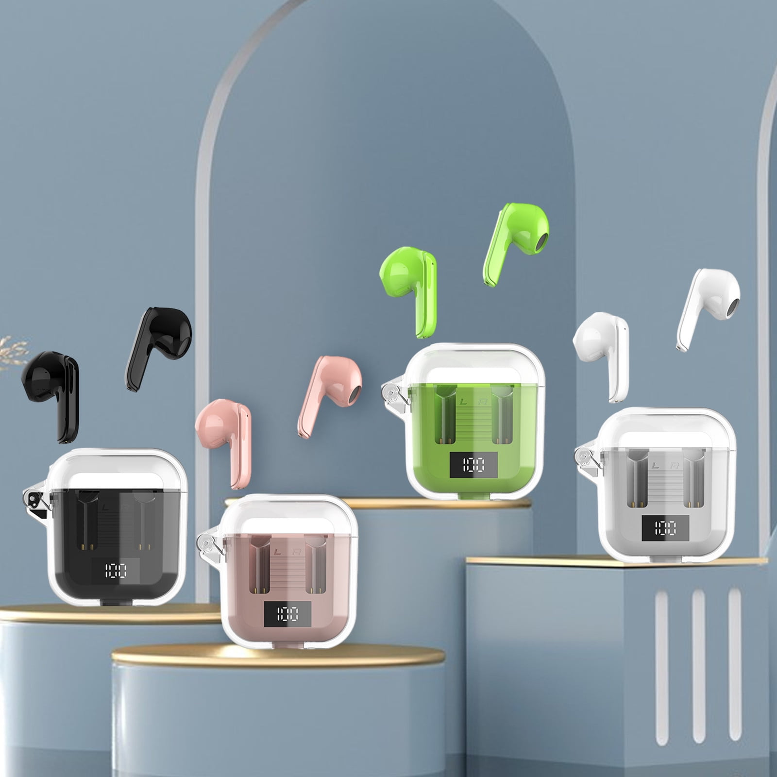 Bestselling, Wireless Earbuds: Bluetooth 5.3,In-Ear,Lightweight,Built ...