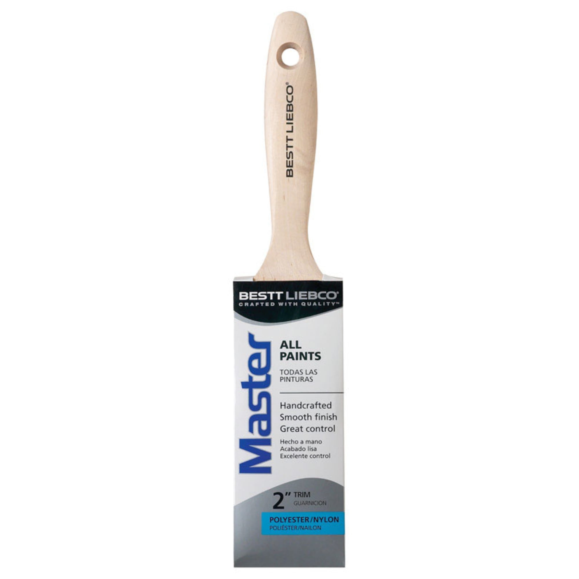Bestt Liebco Master 2 in. Round Trim Paint Brush - Walmart.com