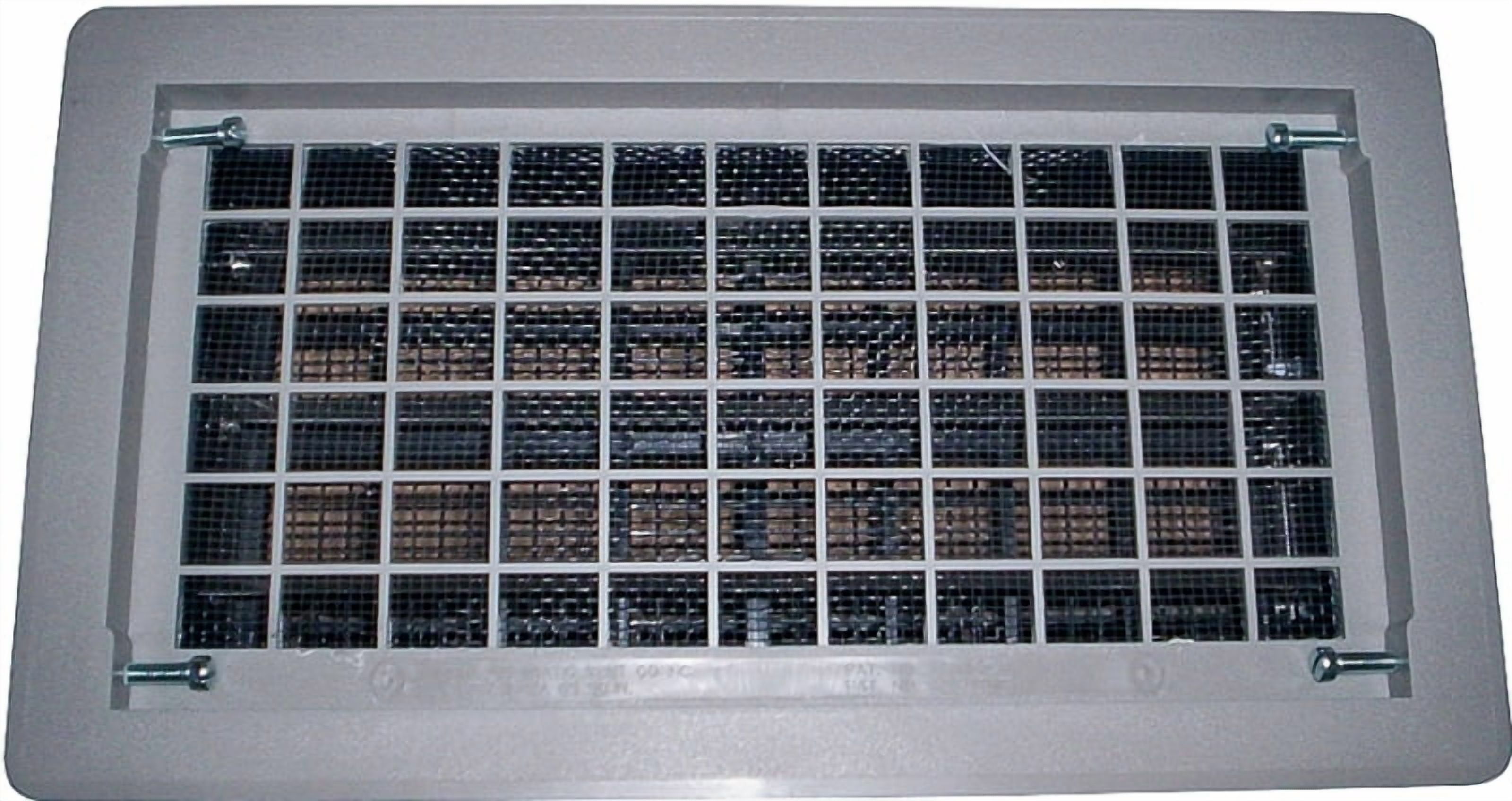 Witten Vent 315CGR Foundation Vent, 62 sq-in Net Free Ventilating Area ...