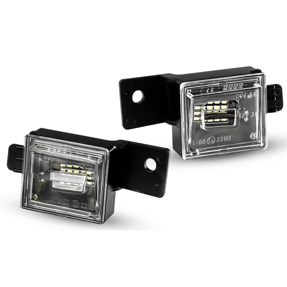 Bestview LED License Plate Lights Compatible with 2014-2023 Silverado ...