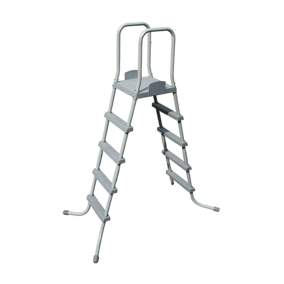 "Bestway Flow Clear 52"" Above Ground Pool Ladder with No-Slip Steps ...