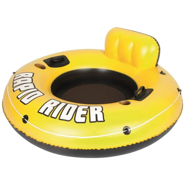 Bestway CoolerZ Rapid Rider 53" Inflatable Pool River Raft Tube Float ...