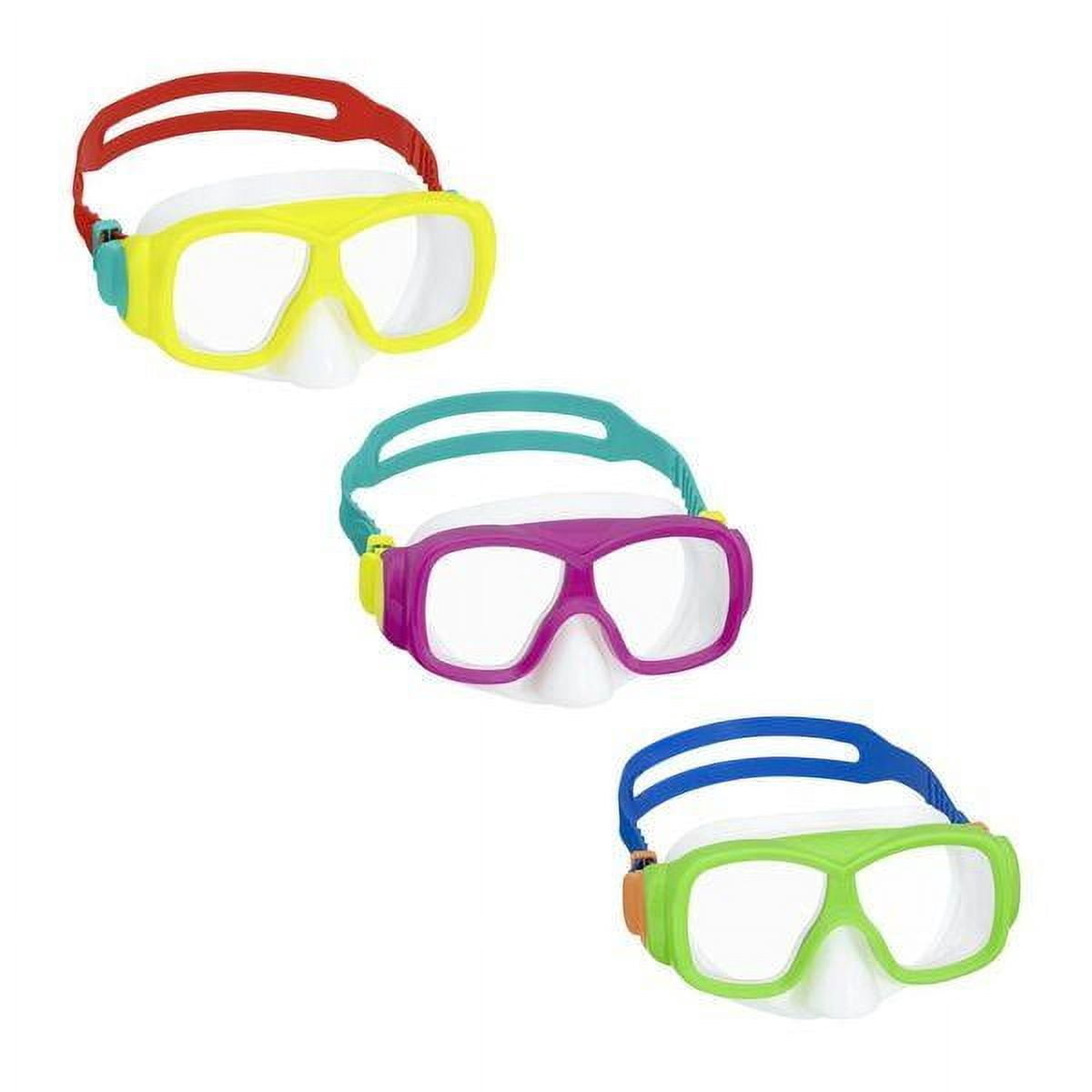 Bestway Hydro-Swim Aquanaut Polycarbonate Diving Sport Swim Mask Ages 7 ...