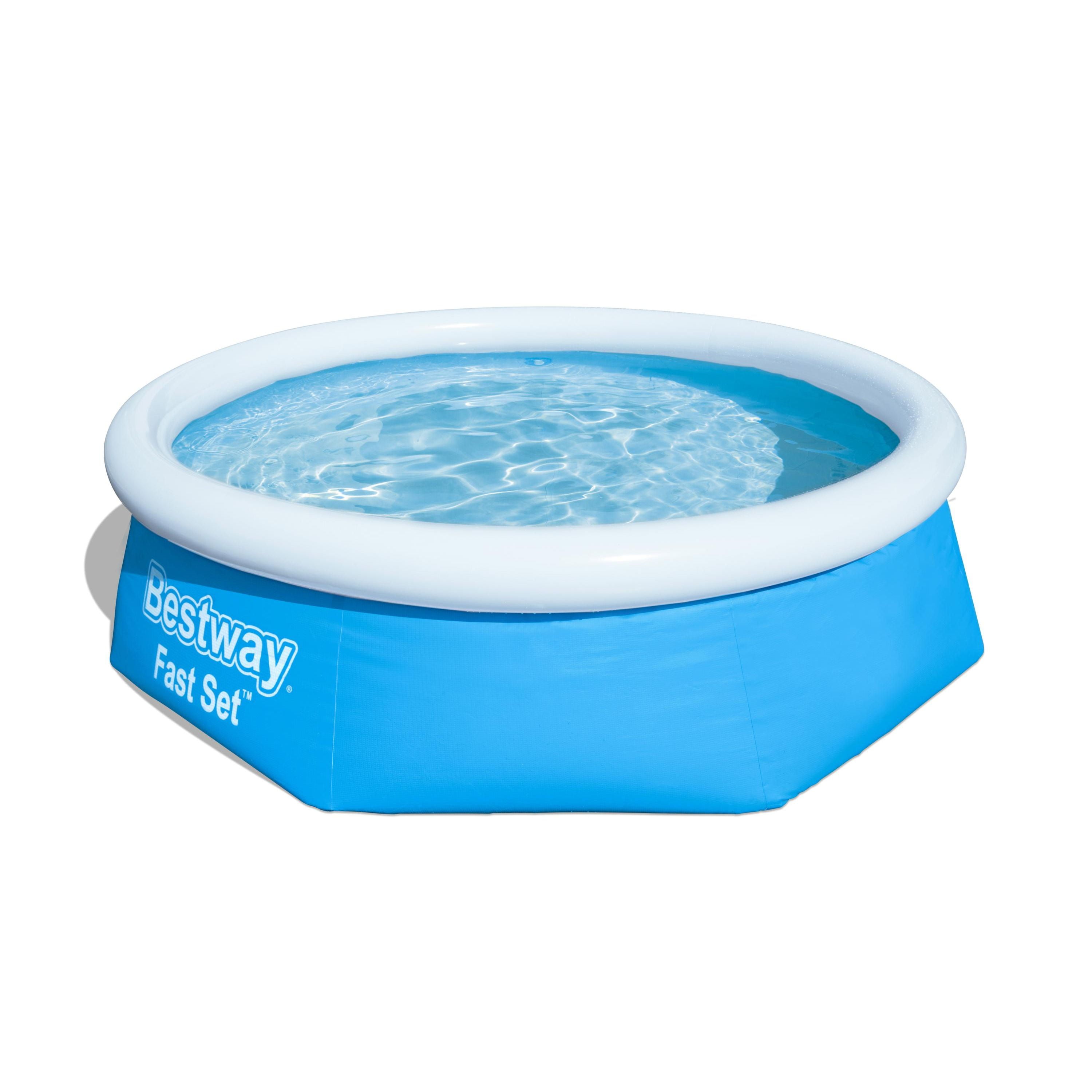 "Bestway - Easy Quick Setup Family Swimming Ring, Fast Set 8' x 26 ...