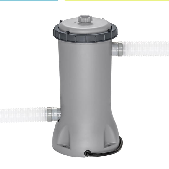 Bestway Flowclear Above Ground Pool Filter Pump, 530 GPH, with Timer ...