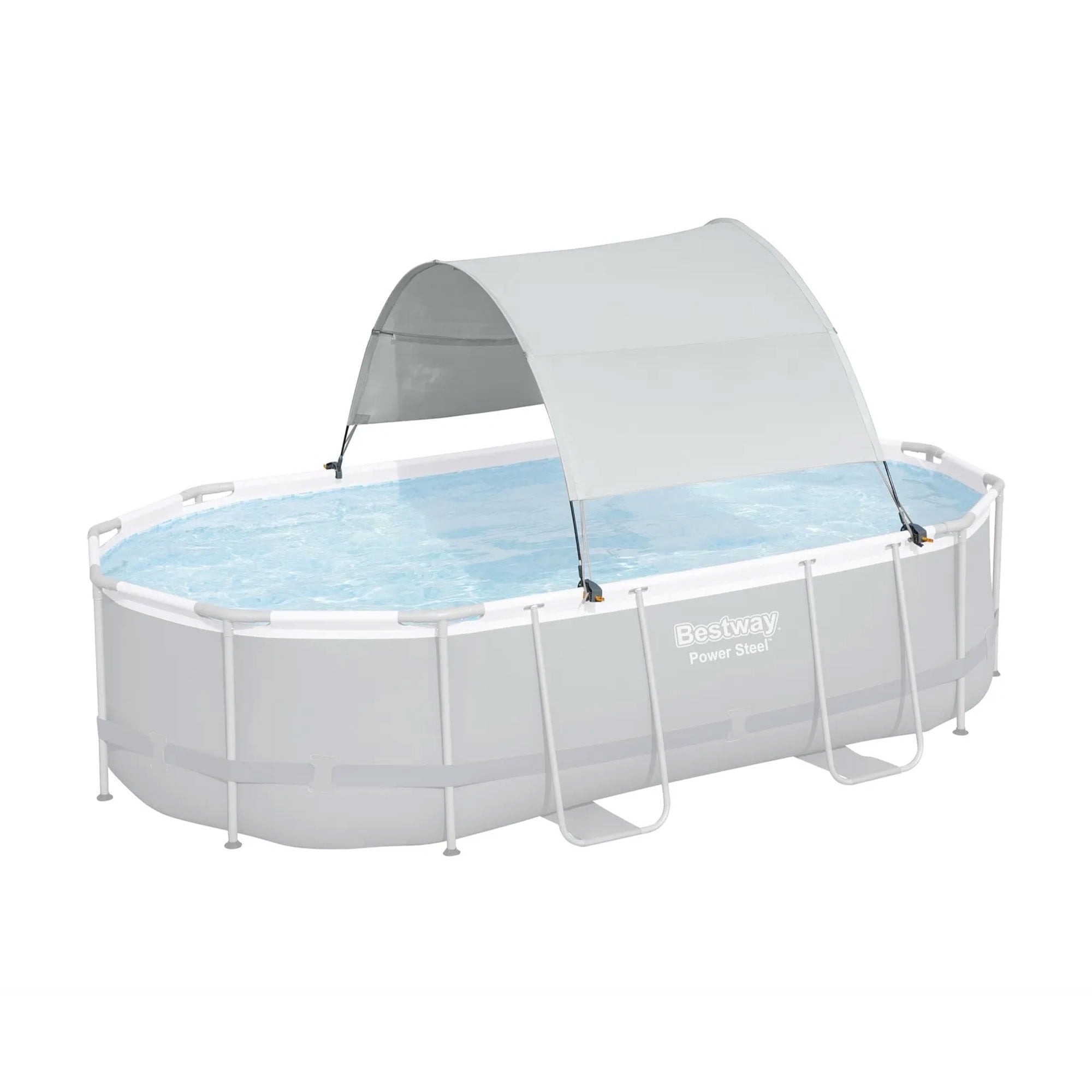 "Bestway Quick Setup Flowclear Pool Canopy for Above Ground Pools, 6 ...
