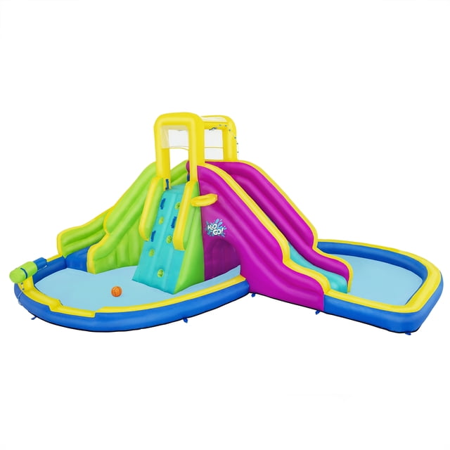 Bestway H2OGO! Funfinity Splash Kids Inflatable Mega Water Park with ...