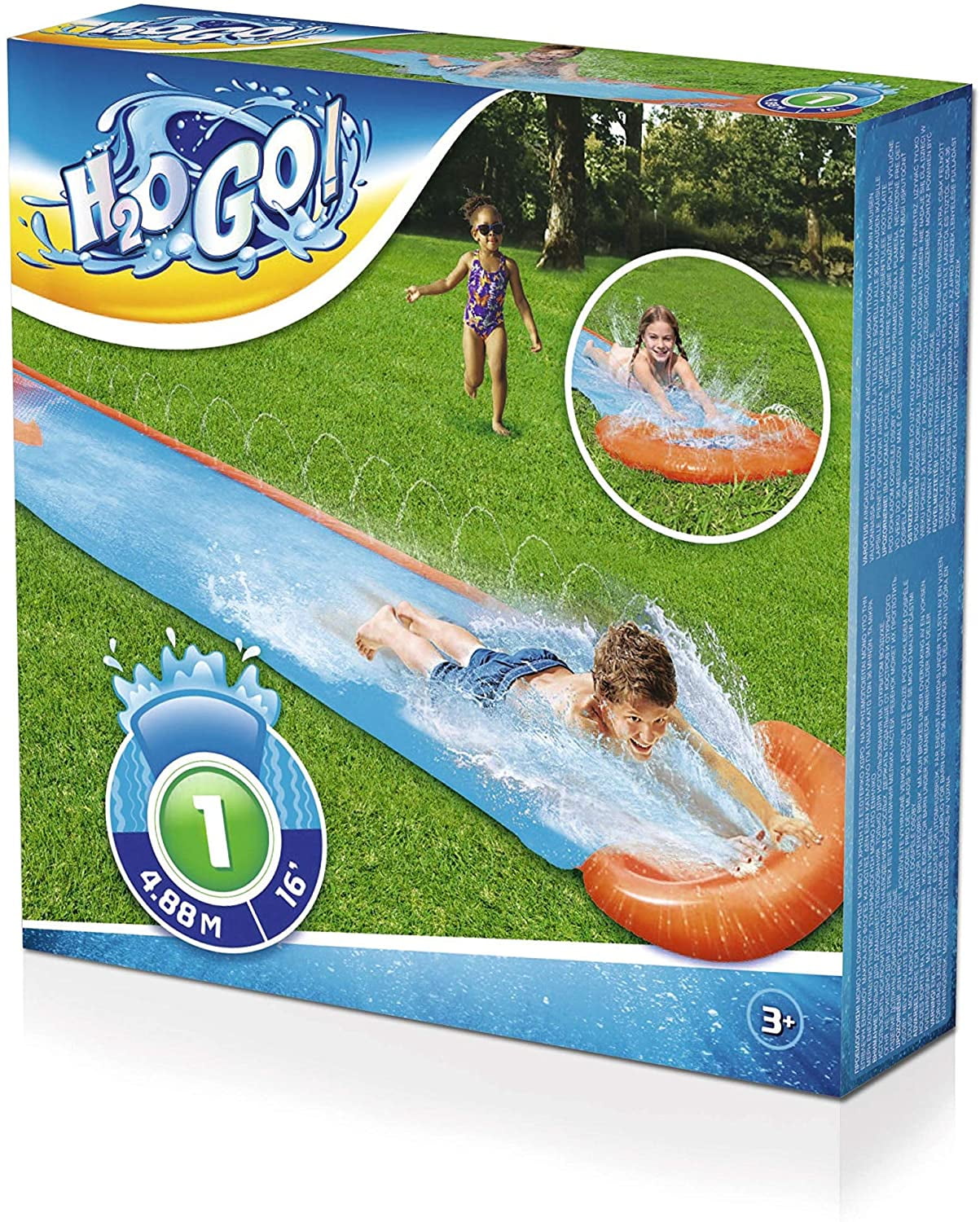 Bestway H2OGO! Single Water Slide, 16 Feet, for Ages 3+ - Walmart.com