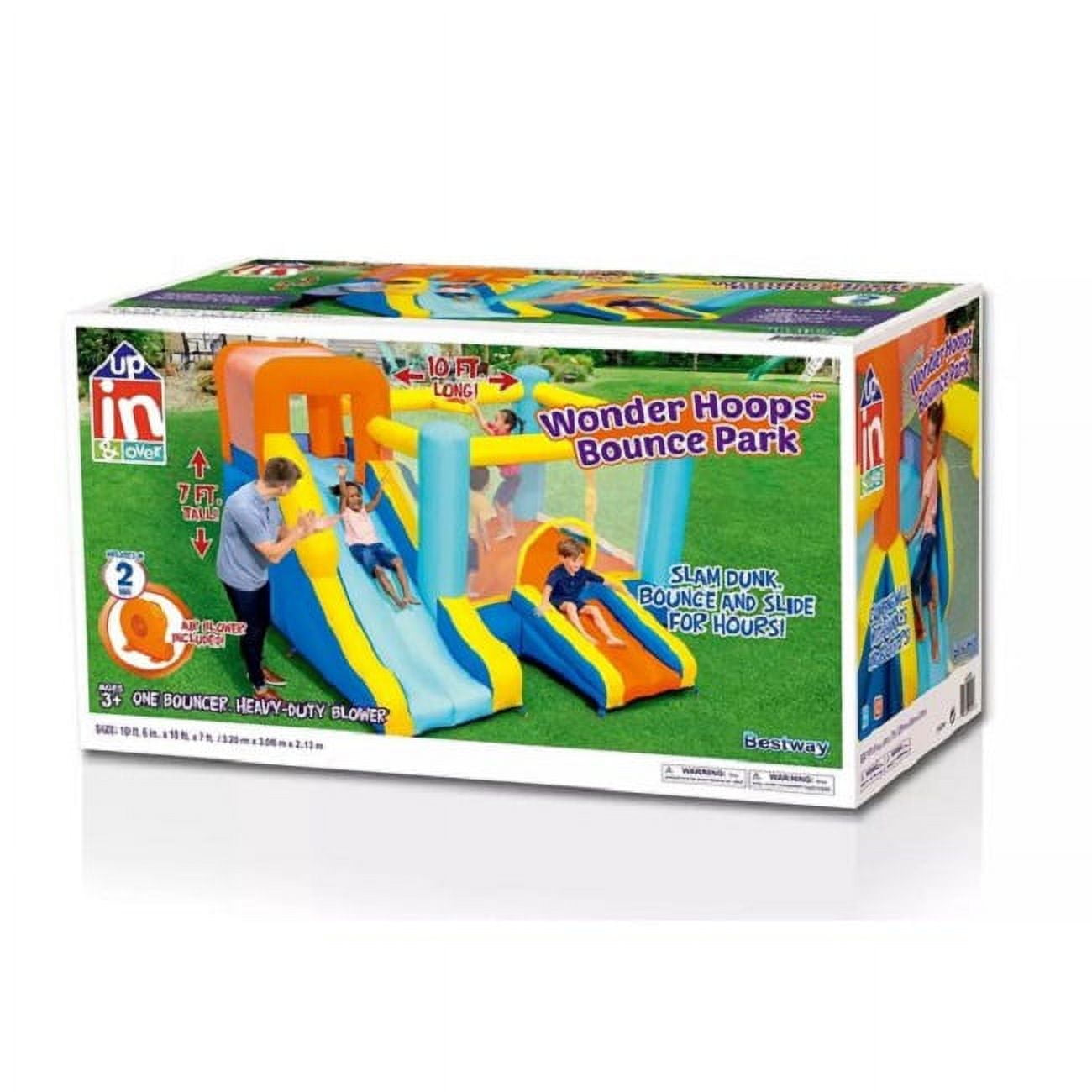Bestway H2OGO! Wonder Hoops Kids Inflatable Mega Bounce Park - Walmart.com