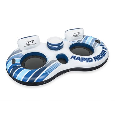 PoolCandy Motorized Pool Tube Runner with Built-In Throttle and 3-Blade ...