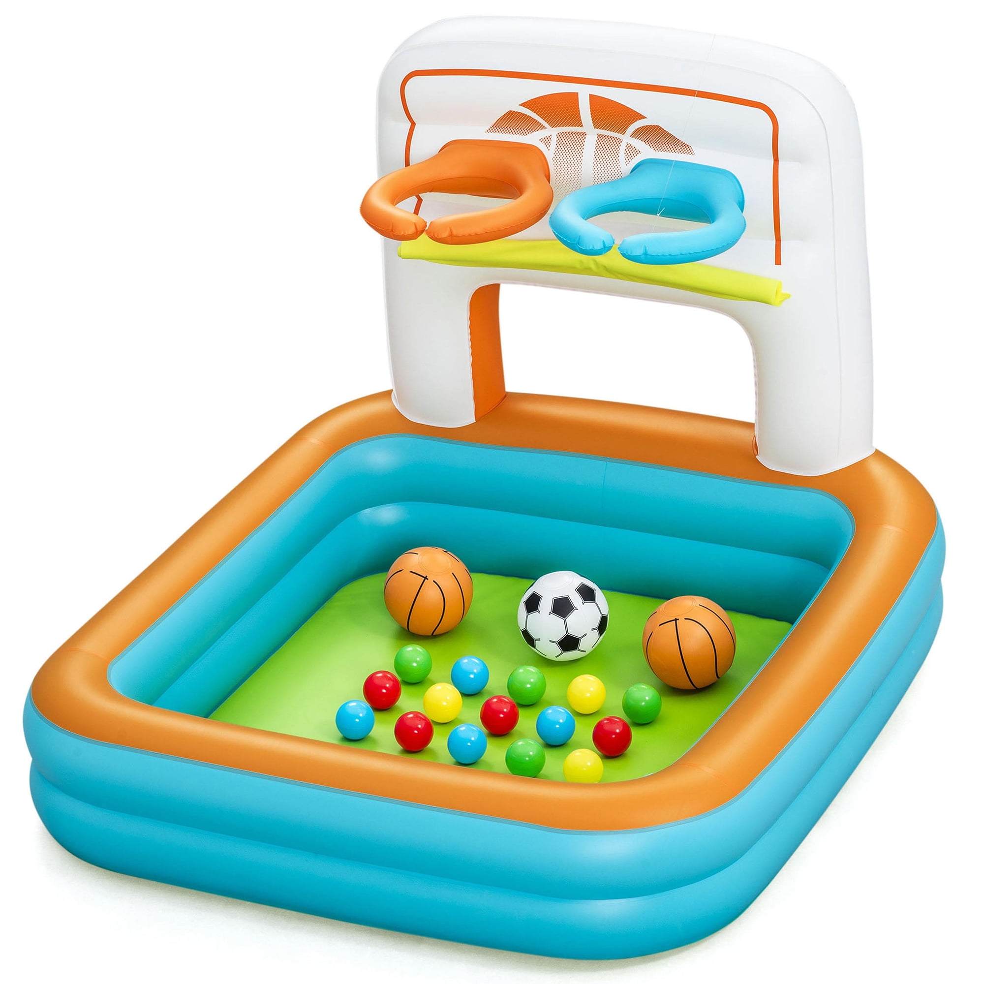 Bestway: Kick 'N Swish - 3-In-1 Multi-Use Ball Pit, 47x 42x33 ...