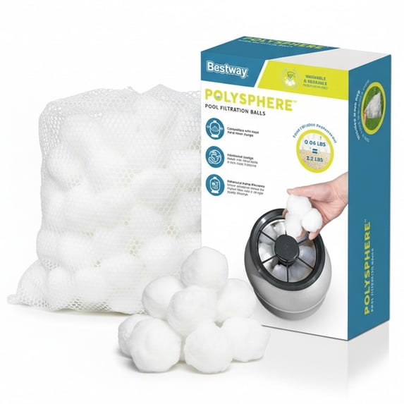 Bestway Polysphere Pool Filtration Balls, Washable and Reusable for ...