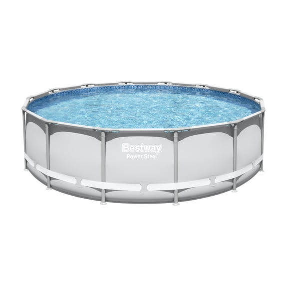 "Bestway Power Steel 14' x 42"" Frame Swimming Pool Set with Pump ...
