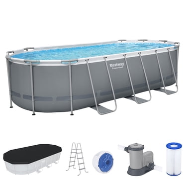 "Bestway Flowclear 52"" Safe Pool Stairs Ladder Steps for Above Ground ...