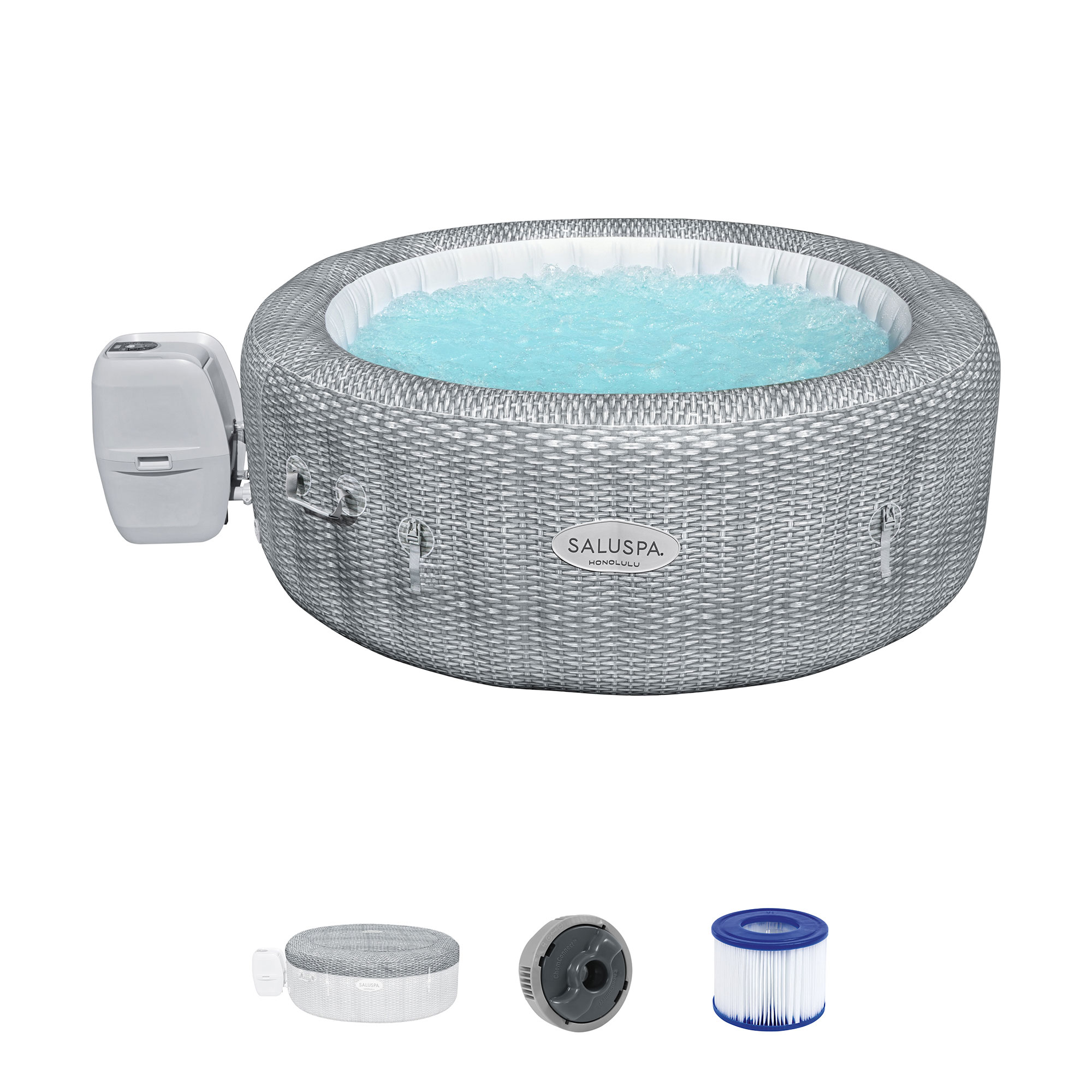 Bestway SaluSpa St Mortiz AirJet Inflatable Hot Tub for Up to 7 Adults ...
