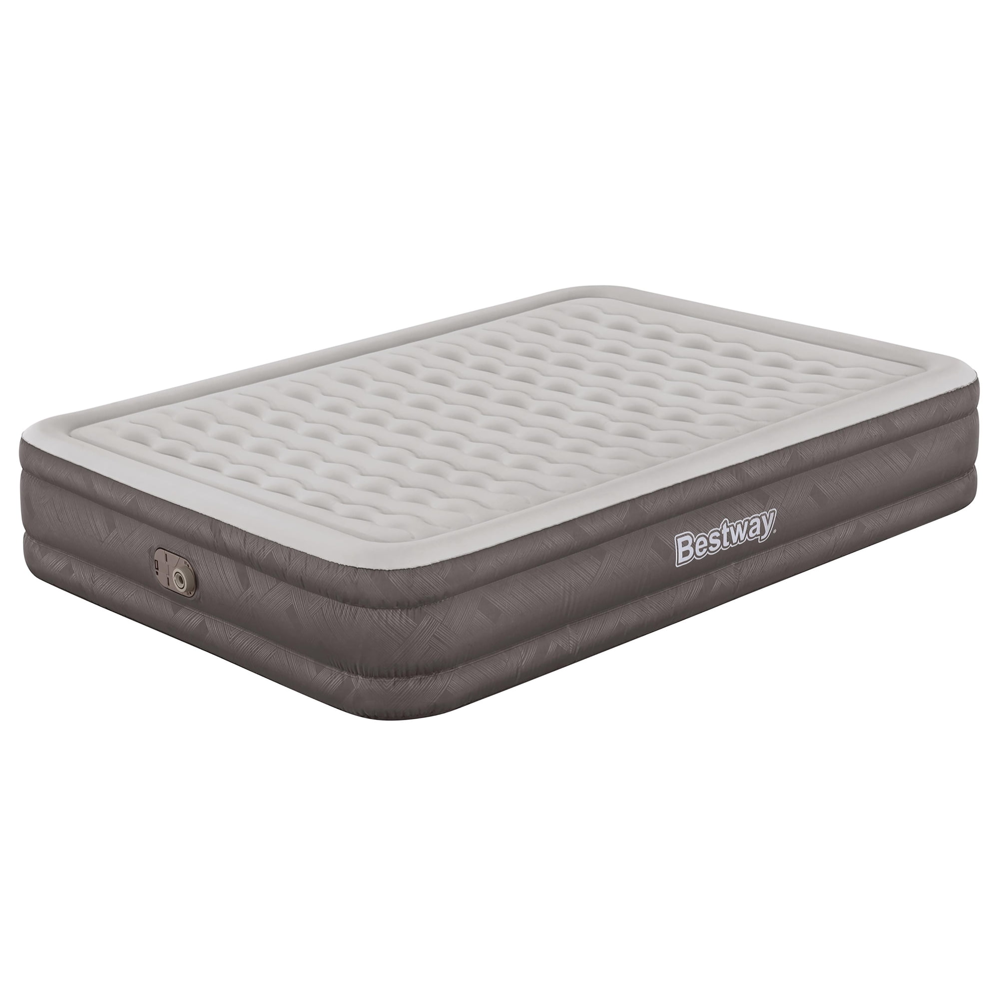 Bestway: Tough Guard 14" Air Mattress - Queen - Built-in A/C Pump ...