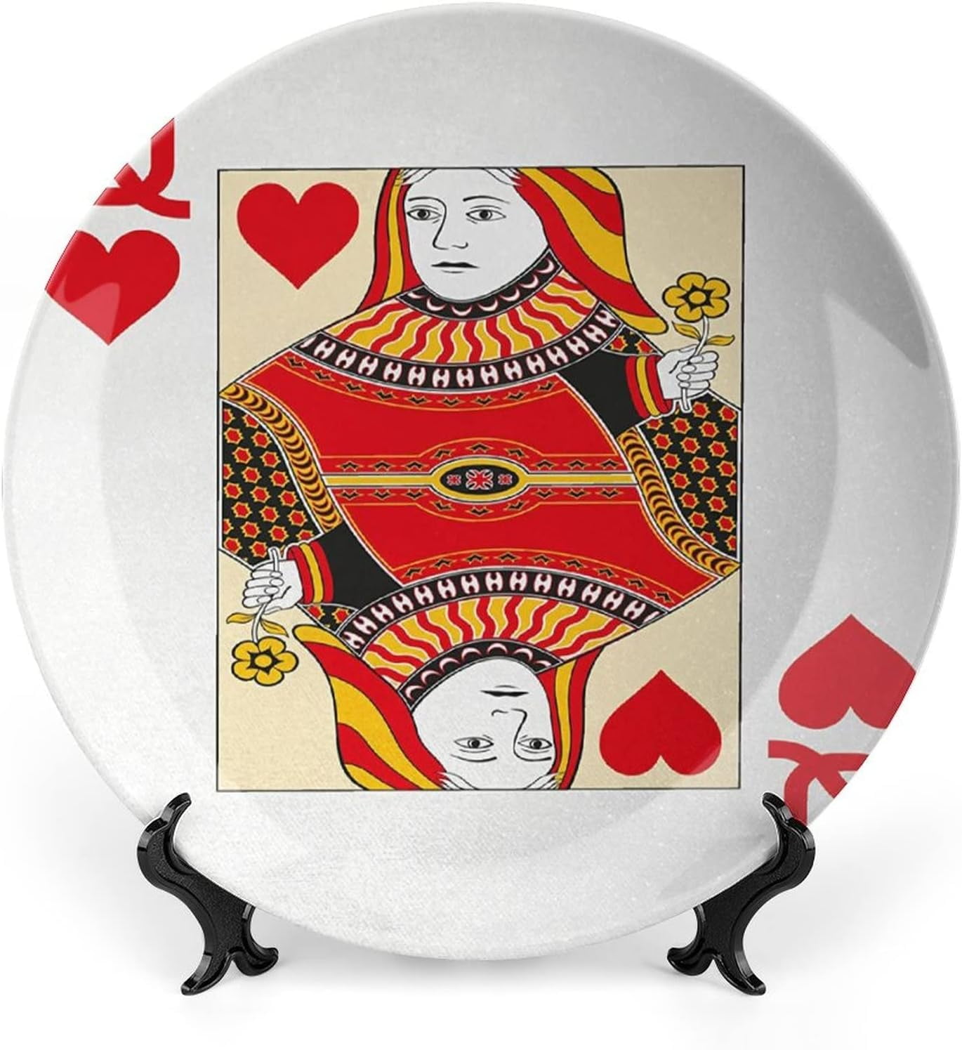 Bestwell 10 Inch Decorative Plate, Mandala Tableware Plate, Round Style ...