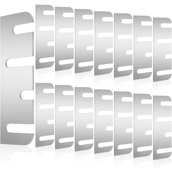 Bestwell 15 Pcs Door Hinge Shims Steel Metal Shim for Repair Kit, 4 ...