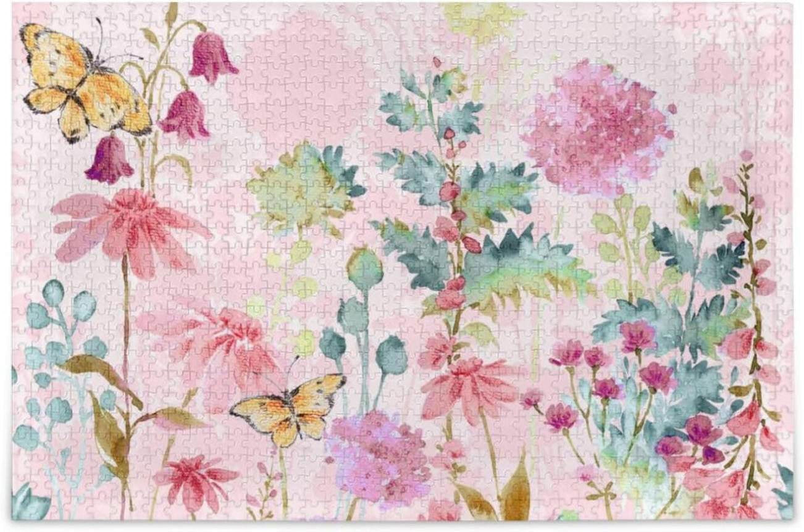 Bestwell 500 Pieces Deer in The Jungle Jigsaw Puzzle, Wooden Jigsaw ...