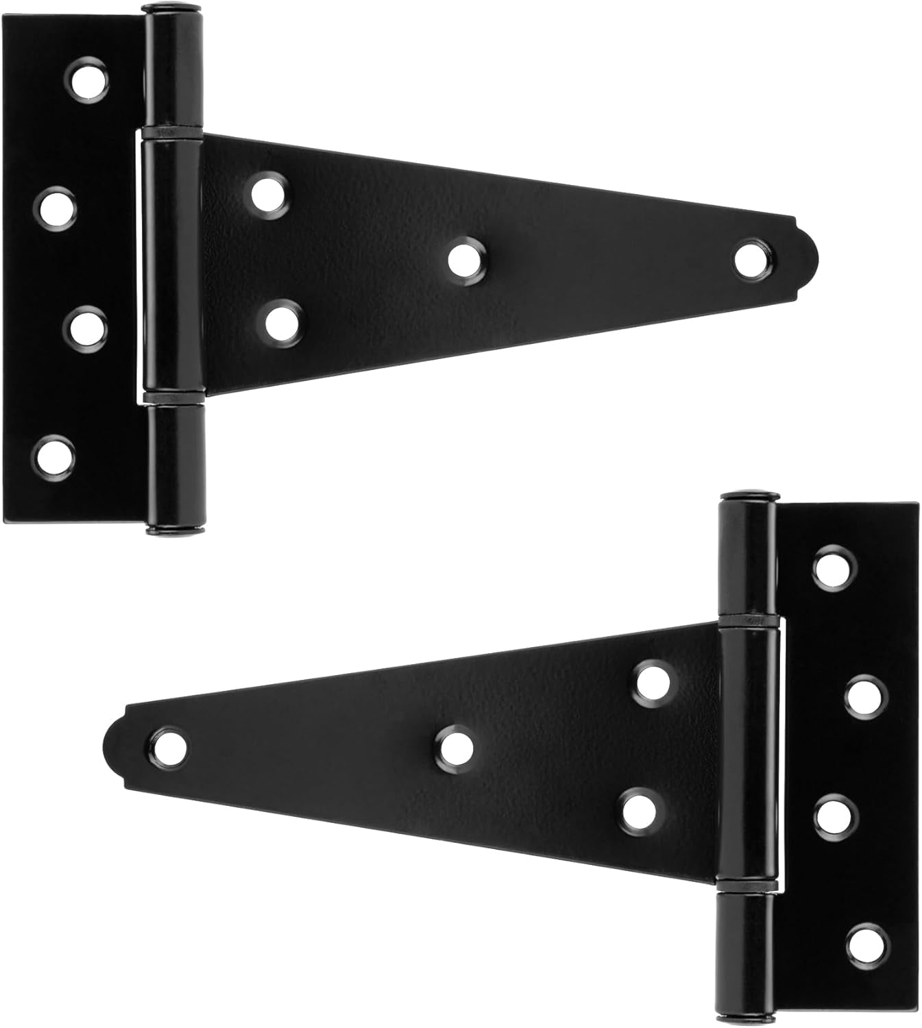 Bestwell 6 Inch -Strap Shed Door Hinges, 2 Pack Gate Strap Hinges Fence ...