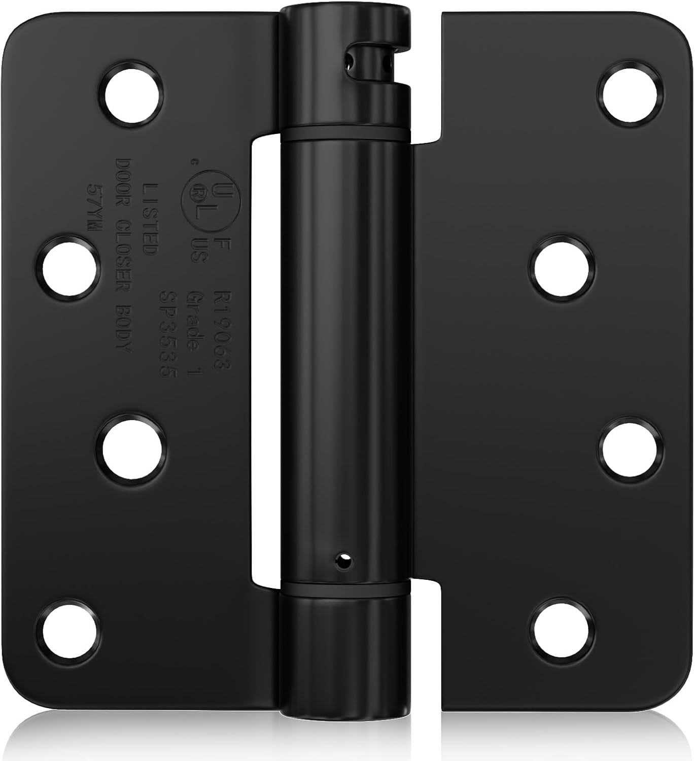 Bestwell 6 Pack Self- Door Hinges 4 Inch Polished Hinge with 5/8 ...