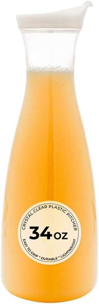 Bestwell Bar Lux 51 Ounce Juice Carafe 1 Shatterof Mimosa Pitcher ...