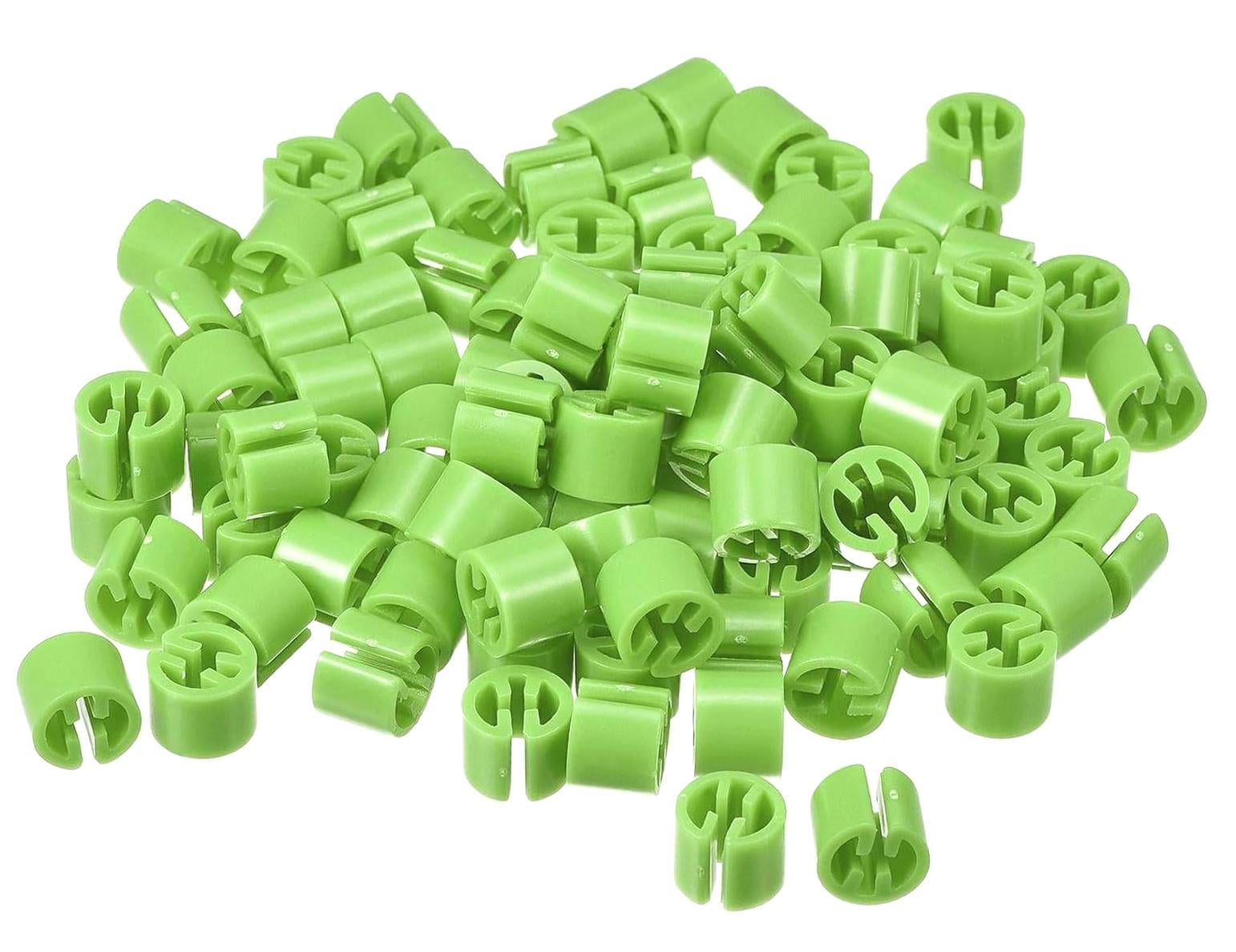 Bestwell Clothes Hanger Marker Blank Fit 3.5mm Rod for Garment Color Coding Light Green Count ...