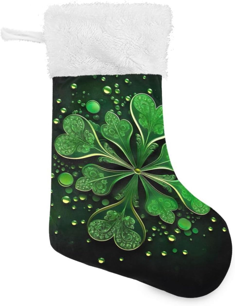 Bestwell Four-Leaf Clover (2) 18 Inch Cute Xmas Stocking,Christmas ...