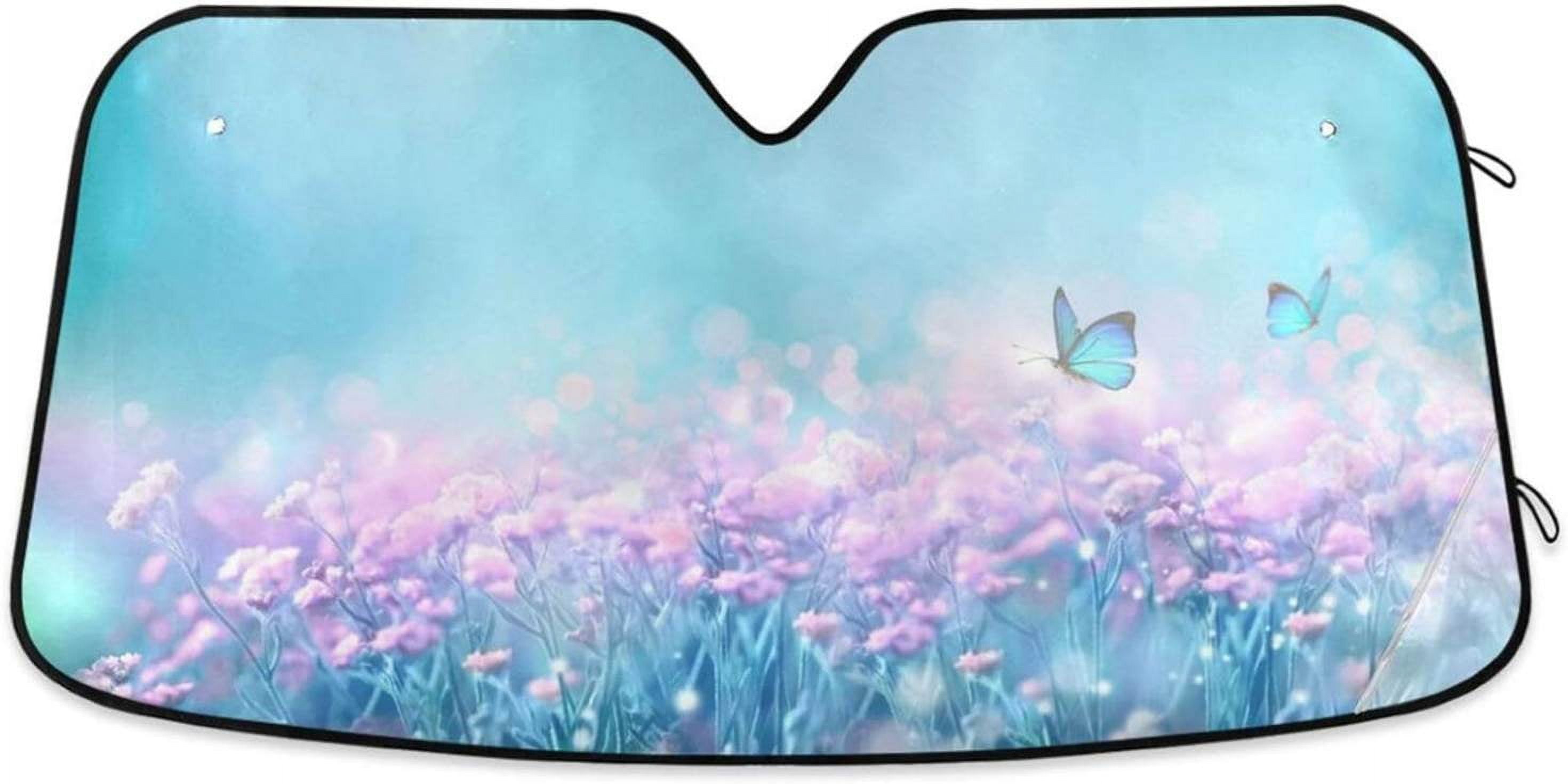 Bestwell Landscapes Car Windshield Sun Shade Foldable Sun Shield Shade ...