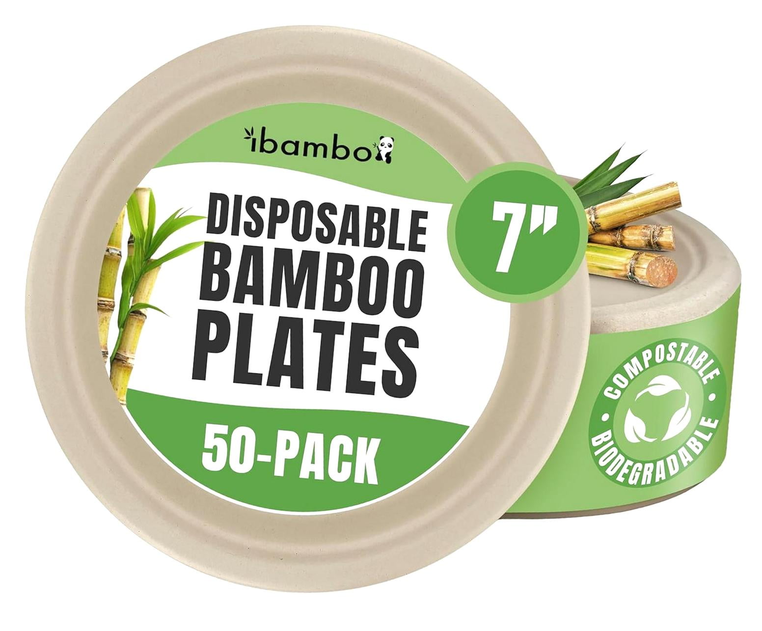 Bestwell Plates (50-Pack, 7-inch) | & Microwave Safe | Microwave ...