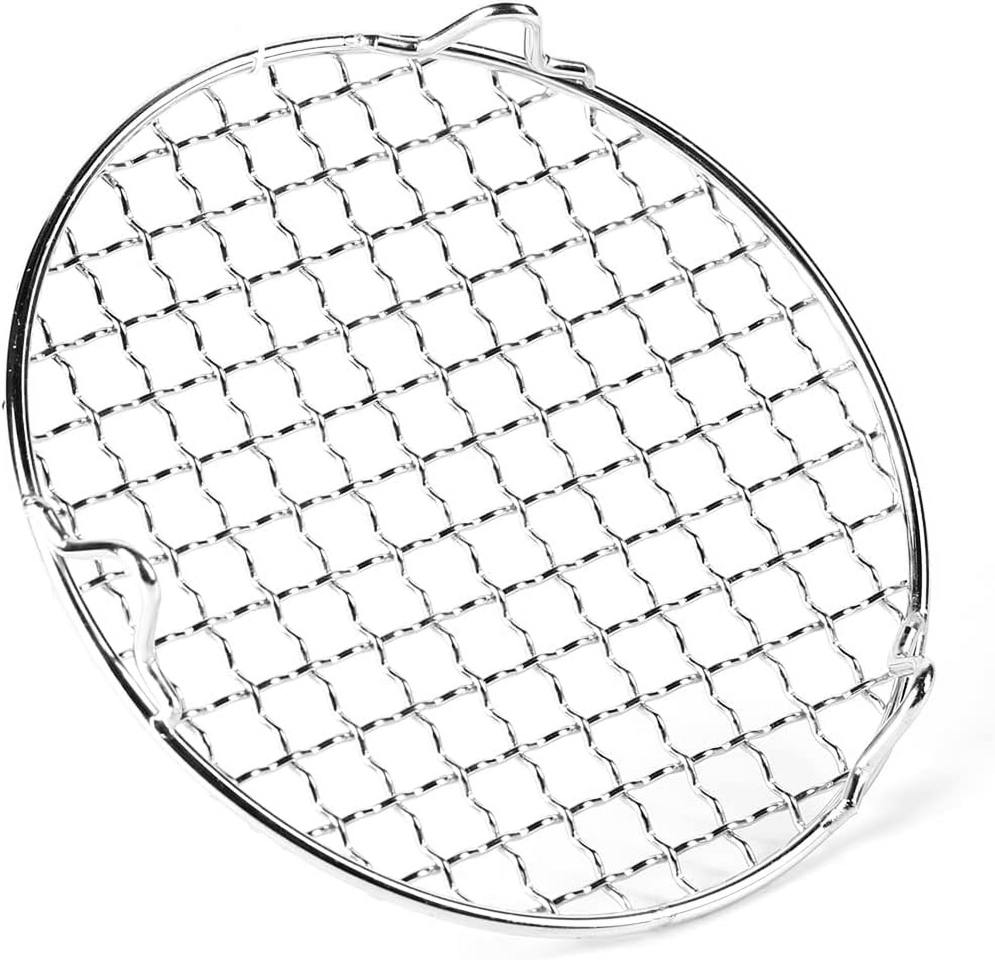 Bestwell Round Cooling Rack with Legs Stainless Steel Barbecue Racks ...