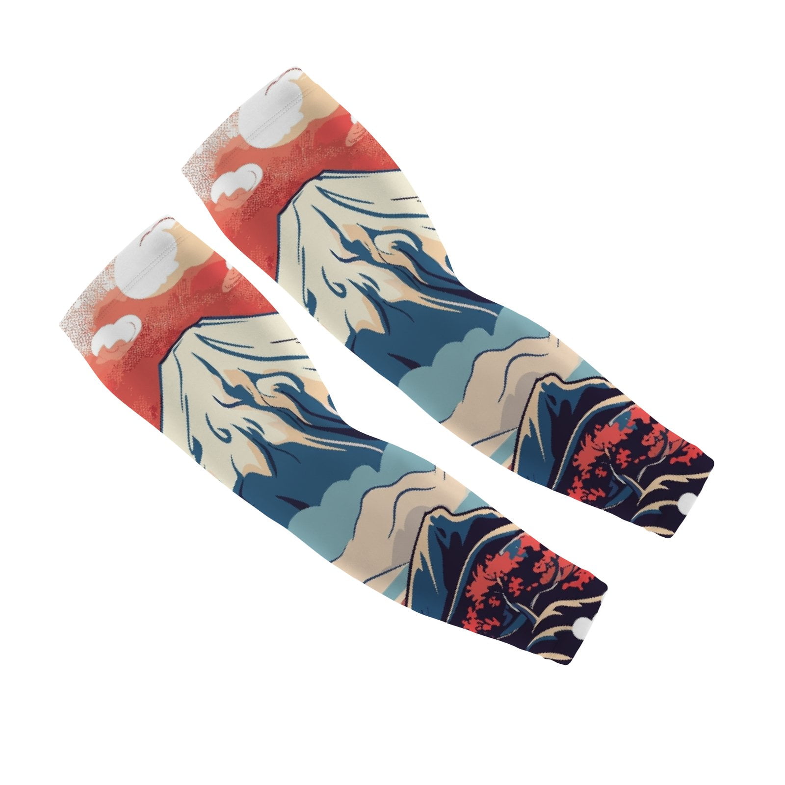 Bestwell Sun Protection Cooling Compression Arm Sleeves for Men Women ...