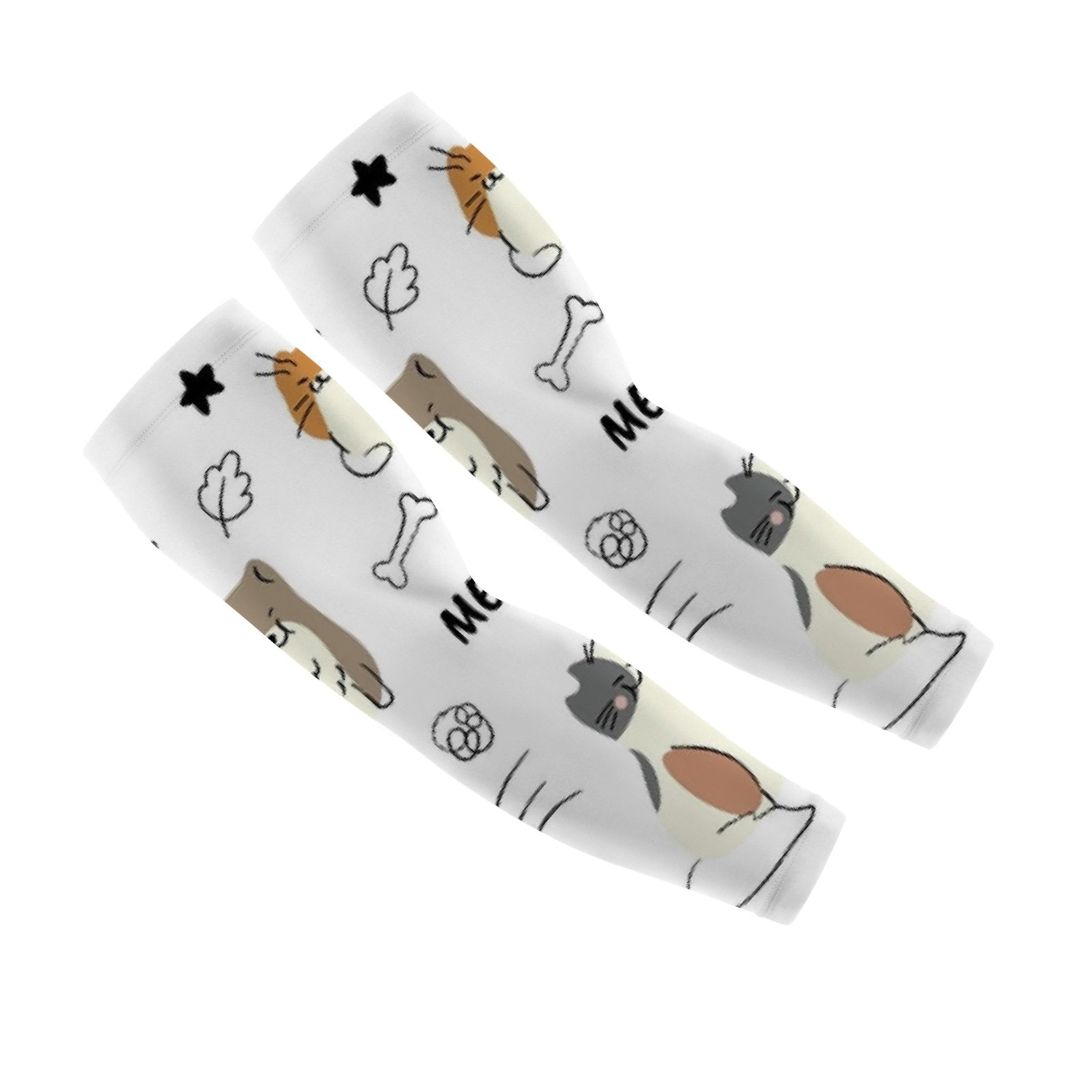 Bestwell Sun Protection Cooling Compression Arm Sleeves for Men Women ...