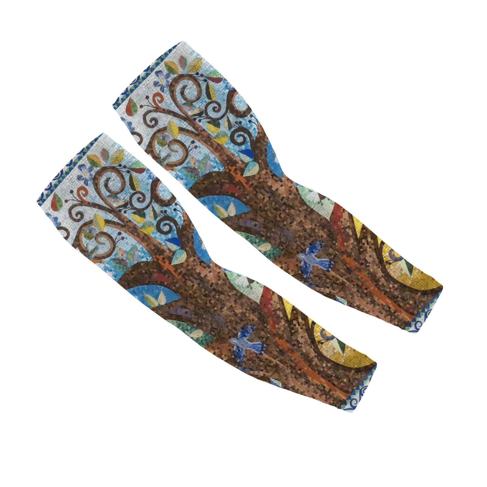 Bestwell Sun Protection Cooling Compression Arm Sleeves for Men Women ...