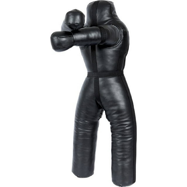 Bestzo MMA Brazilian Grappling Dummy - Unfilled Synthetic Leather Bag ...